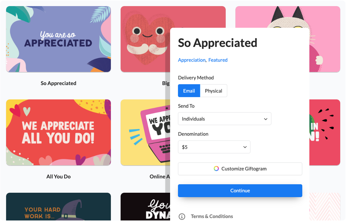 How to Use Giftogram as an Employee Recognition Platform